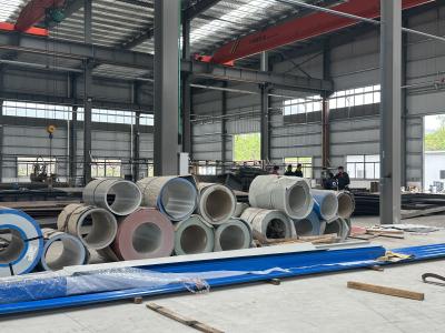 China Steel Structure Utilizing Galvanized Steel Coil With Continuous Hot Dip Galvanizing Process for sale
