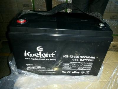 Cina Manutenzione acida al piombo della batteria solare del gel del Agm della famiglia 12v 100ah libera in vendita