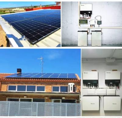 Cina 3 ibrido di fase 5000w sopra fuori dall'invertitore ibrido del legame solare di griglia di Growatt Sph dell'invertitore di griglia in vendita