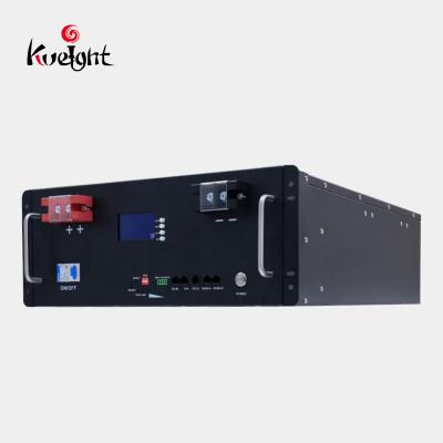 China bateria solar de módulo de bateria 48v do lítio de 4U 5U 100ah Lifepo4 para a sala dos dados da rede à venda