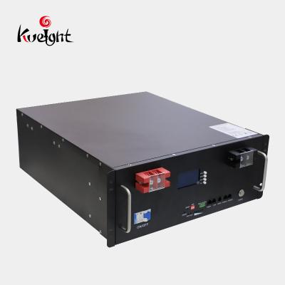 China bateria solar de módulo de bateria 48v do lítio de 4U 5U 100ah Lifepo4 para a sala dos dados da rede à venda
