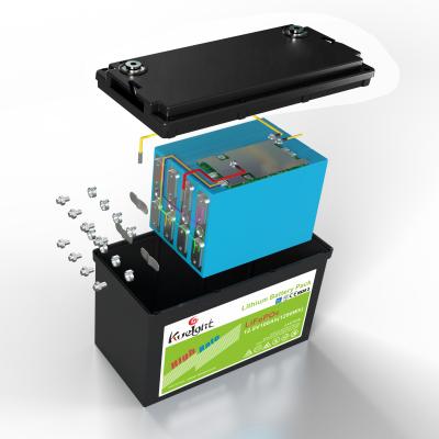 Cina Il litio Ion Lead Acid Replacement Battery imballa il potere di 12v 100ah per Syste solare in vendita