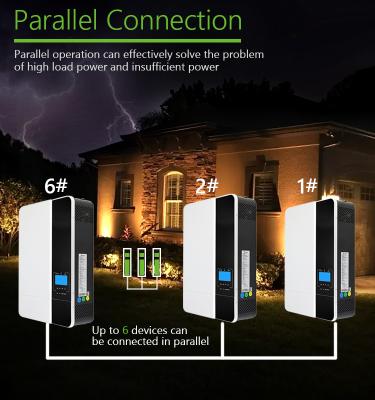 Cina 6000 sistemi di batteria al litio di volte fuori dall'invertitore di stoccaggio della batteria di griglia 12Kw 20kw in vendita