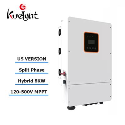 Cina Spacchi l'invertitore solare ibrido 110V 8kW di fase sulla griglia fuori dalla norma degli Stati Uniti dell'invertitore di griglia in vendita