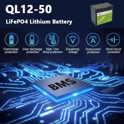 中国 Rvの街灯のための等級A力で造られる12.8v 50ahのリチウム電池Bms 販売のため
