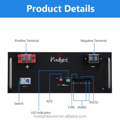 Cina il modulo di batteria del Scaffale-supporto LiFePO4 51.2v 100Ah ha parallelizzato il monitor telecomandato distribuito della batteria della struttura per Cabine in vendita