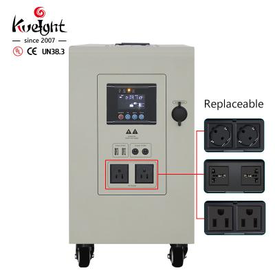 Cina la centrale elettrica portatile solare 5kw ha sigillato la Banca ricaricabile di potere 220v in vendita