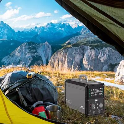 Cina Portatile solare di campeggio del pacchetto 336000mah della batteria ricaricabile 1000w in vendita