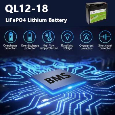 Cina Grande batteria ricaricabile 12.8v 18ah Lifepo4 del fosfato del ferro del litio in vendita