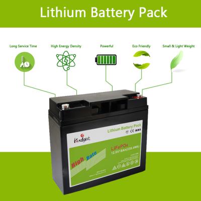 Cina Grande batteria ricaricabile 12.8v 18ah Lifepo4 del fosfato del ferro del litio in vendita