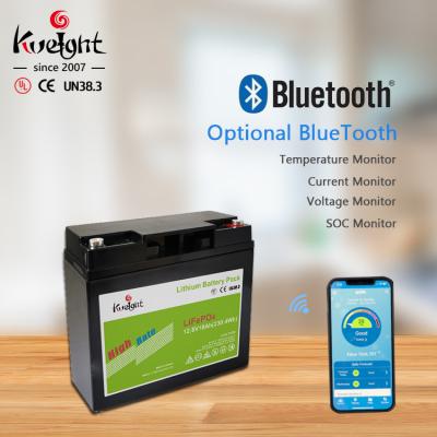 Cina Grande batteria ricaricabile 12.8v 18ah Lifepo4 del fosfato del ferro del litio in vendita