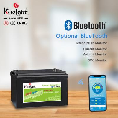 Cina Pacchetto profondo della batteria al litio del carretto di golf della batteria del ciclo 12V LiFePO4 12.8V 100ah in vendita