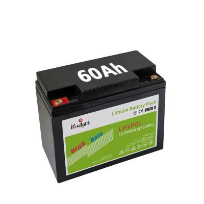 Cina batteria del ferro del litio della batteria di 60Ah 12V LiFePO4 per il sistema solare domestico di immagazzinamento dell'energia in vendita