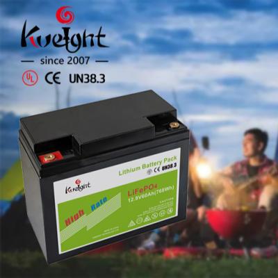 Cina batteria del ferro del litio della batteria di 60Ah 12V LiFePO4 per il sistema solare domestico di immagazzinamento dell'energia in vendita