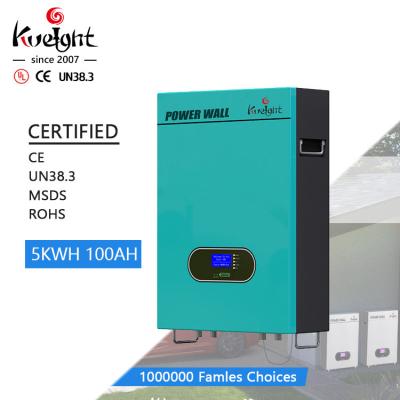 Cina 100Ah pacchetto della batteria di Powerwall 48V Bms Lifepo4 Rs485 della batteria della batteria solare 5Kwh Tesla in vendita