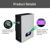 China MSDS Power 100 Amp Wall Mounted Lithium Battery For Home for sale