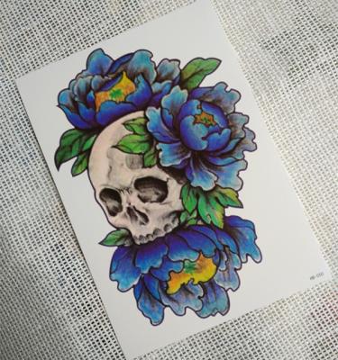 China Woman Body Tattoo Non-Toxic Colorful Skin Temporary Tattoo for sale