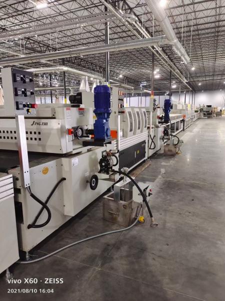 Quality Electric Marble Wall Panel Roller Coating Machine with Adjustable Coating for sale