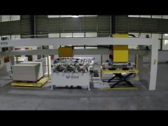 Macchina di avvolgimento per pavimenti compatti