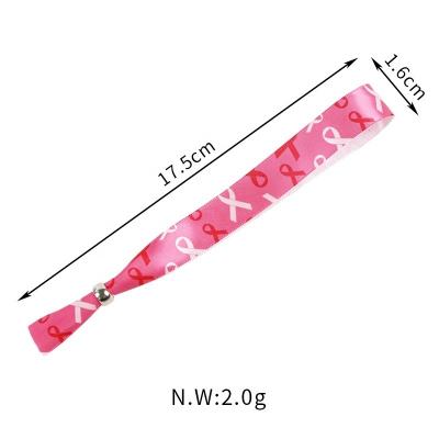 China Cinturão de pulso personalizado de fita satinada de laço de laço com contas para decoração à venda