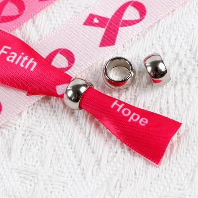 Cina MSD Personalized Satin Printed Ribbon Lanyard Wrist Belt con perline per la decorazione in vendita