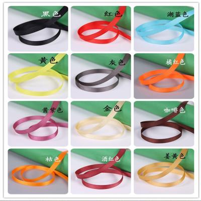 China Custom Logo 100% Polyester Printed Ribbon Roll 100mm Satin Ribbon for Recyclable Gift for sale