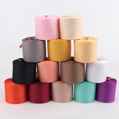 China MSD 50mm 196 Solid Colors Grosgrain Ribbon Perfect voor bloemen Kleding klaar voor verzending Te koop