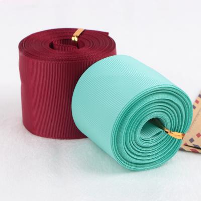 中国 MSD 50mm 196 固い色 グログライン リボン 完璧な花 服 送料の準備 販売のため