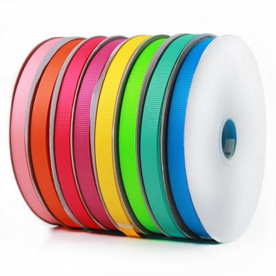 Cina MSD 196-Color 9mm Grosgrain Ribbon per celebrazioni natalizie e imballaggi regalo in vendita