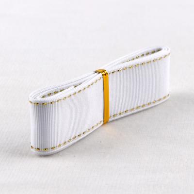 China Doppelgesicht 1 Zoll Grosgrain Band 100% Polyester perfekt für Handwerk zu verkaufen