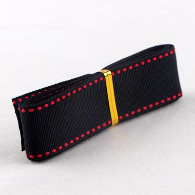 China Doppelgesicht 1 Zoll Grosgrain Band 100% Polyester perfekt für Handwerk zu verkaufen