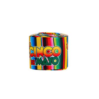 China Gepersonaliseerd Grosgrain lint in elegante Mexicaanse stijlen voor Halloween 2023 gegarandeerd Te koop