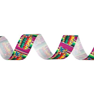 China Gepersonaliseerd Grosgrain lint in elegante Mexicaanse stijlen voor Halloween 2023 gegarandeerd Te koop