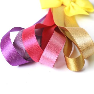 China Goud metalen polyester glitter lint 35 kleuren alleen voor decoratieve toepassingen Te koop
