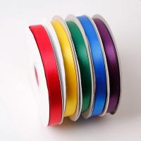 China MSD Polyester Satin Ribbon Double Face Single Face Width 3/16 100% Polyester Direct for sale