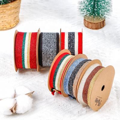 China 2.6cm Breedte MSD 2023 Voorraad gestreepte gebreide Jacquard lint Kleding Accessoires Te koop
