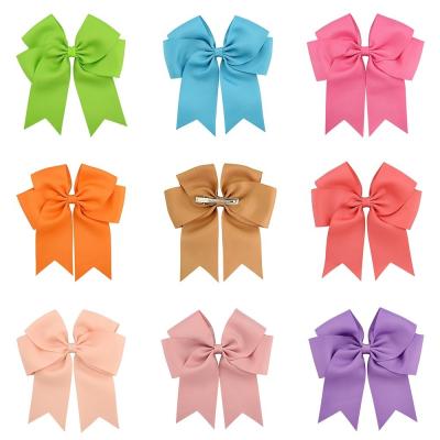 Cina 14*16cm Nastro Per Ragazze Clip Per Capelli Arco Per Ragazze Disegno Personalizzato in vendita