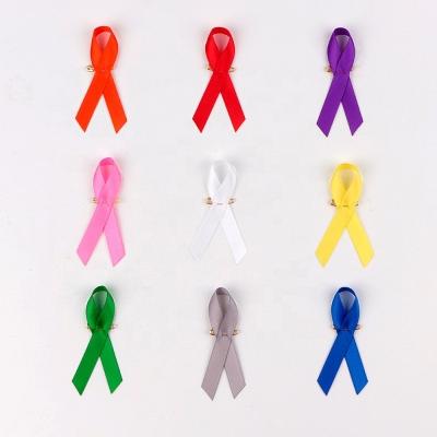 Cina Grado 4 o più Fiducia del colore Rosa satinato Consapevolezza del cancro al seno Nastro incantesimi in vendita