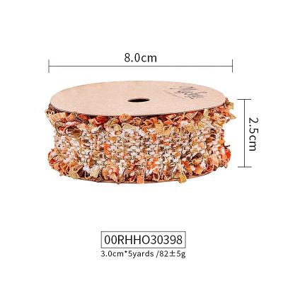中国 3cm 小さな香りのあるリボン フレンジ 衣類用 蕾子 ヘムマンチェット ネックラインアクセサリー 販売のため