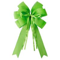 China Easter Solid Color Burlap Bows in Jute/Polyester Perfect for Festive Celebrations for sale