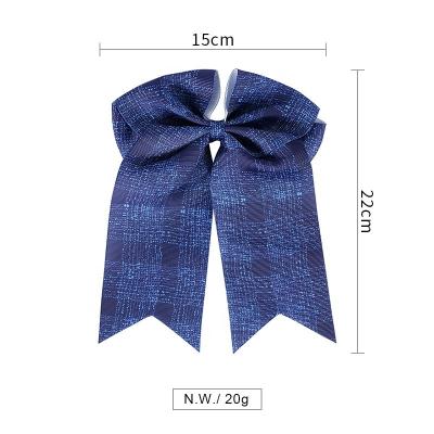 Cina Arco bianco grosso con punto nero Bambini ragazze arco per capelli clip accessori personalizzati capelli in vendita