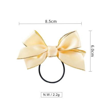 Cina Arco bianco grosso con punto nero Bambini ragazze arco per capelli clip accessori personalizzati capelli in vendita