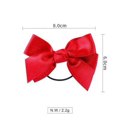Cina Arco bianco grosso con punto nero Bambini ragazze arco per capelli clip accessori personalizzati capelli in vendita