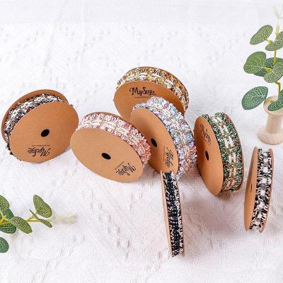 China Wavy Ribbon Decoratie Ribbon 5 Yards voor cadeau en onkruidverpakking Decoratie 25mm Te koop