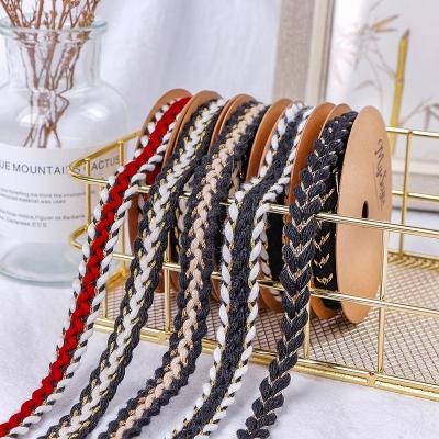China Wavy Ribbon Decoratie Ribbon 5 Yards voor cadeau en onkruidverpakking Decoratie 25mm Te koop