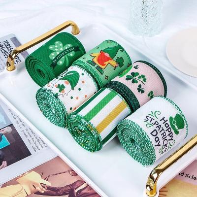 China Cinturón de San Patricio Sostenible de 63 mm Cinturón con alambre personalizado MSD para Cinturón irlandés en venta