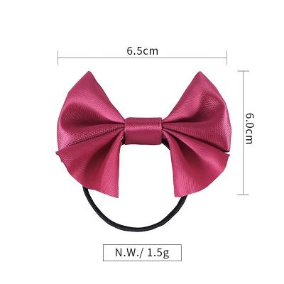 Cina Accessori per capelli personalizzati Bambine Bambine Satin Nastro Arco di capelli Arco clip in vendita