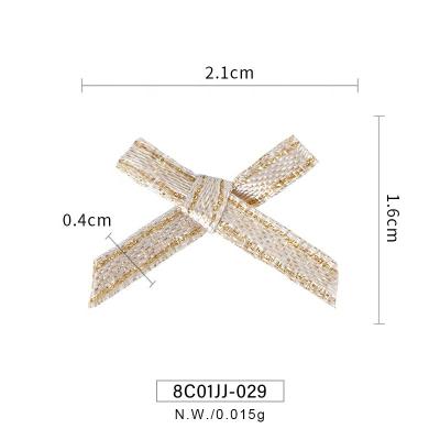 China MSD lint handgemaakt 2,1 cm klein GlitterTwist stropdassen voor snoep pakket cadeaubon decoratie Te koop