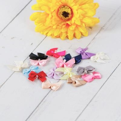 China Mini Satin Ribbon Bows for Craft 100% Polyester 7 Days Sample Order Lead Time Support for sale