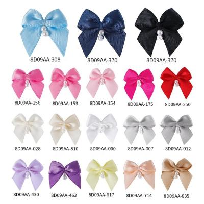 China Mini Satin Ribbon Bows for Craft 100% Polyester 7 Days Sample Order Lead Time Support for sale